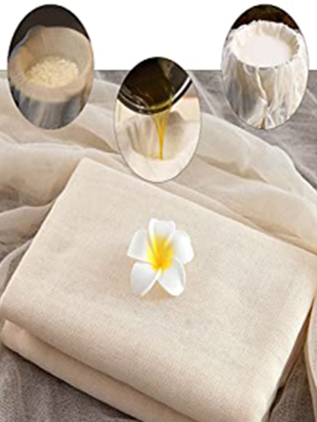 Buy HOMETAIL INDIA Beige Cheese Cloth Strainer - Strainer for Unisex ...