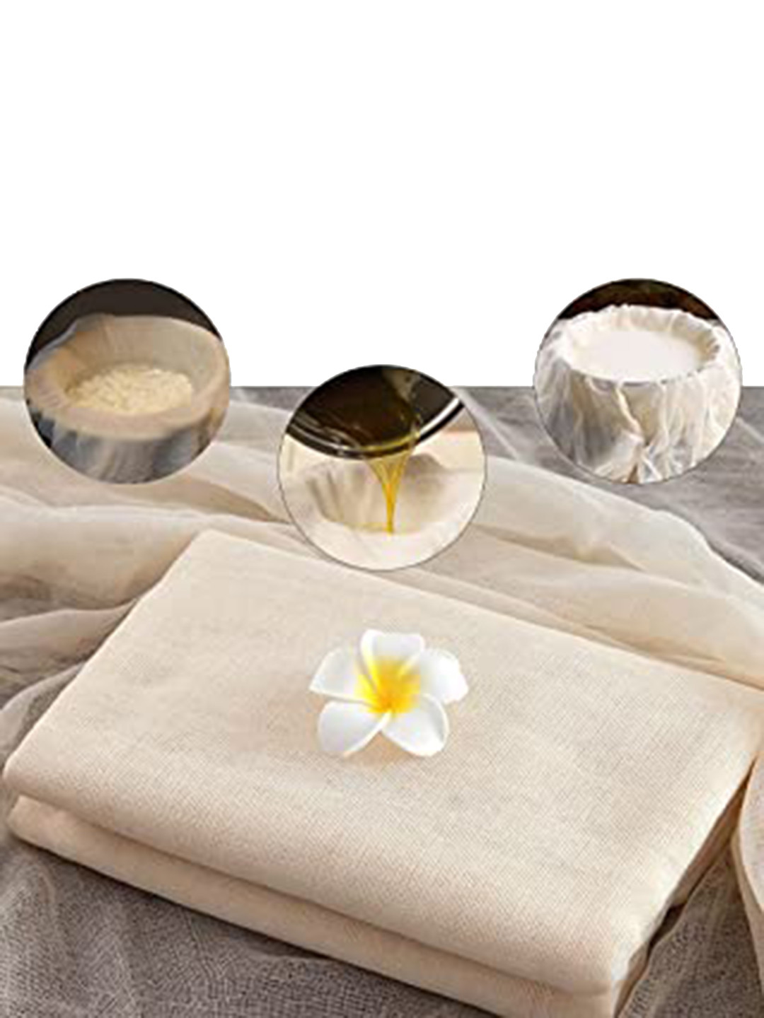 Buy HOMETAIL INDIA Beige Cheese Cloth Strainer - Strainer for Unisex ...