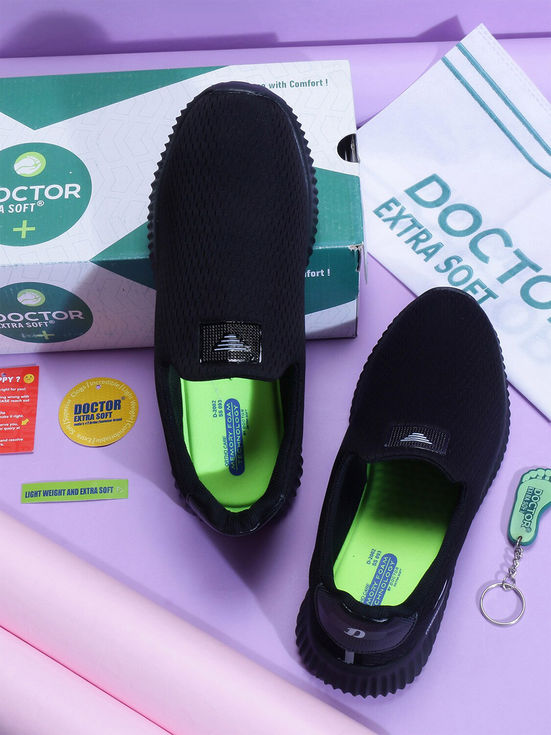 Buy DOCTOR EXTRA SOFT Men Mesh Lightweight Memory Foam Running Shoes ...