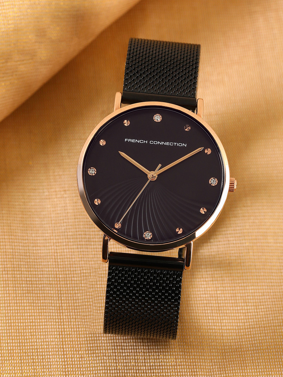 Buy French Connection Women Dial & Stainless Steel Straps Analogue ...