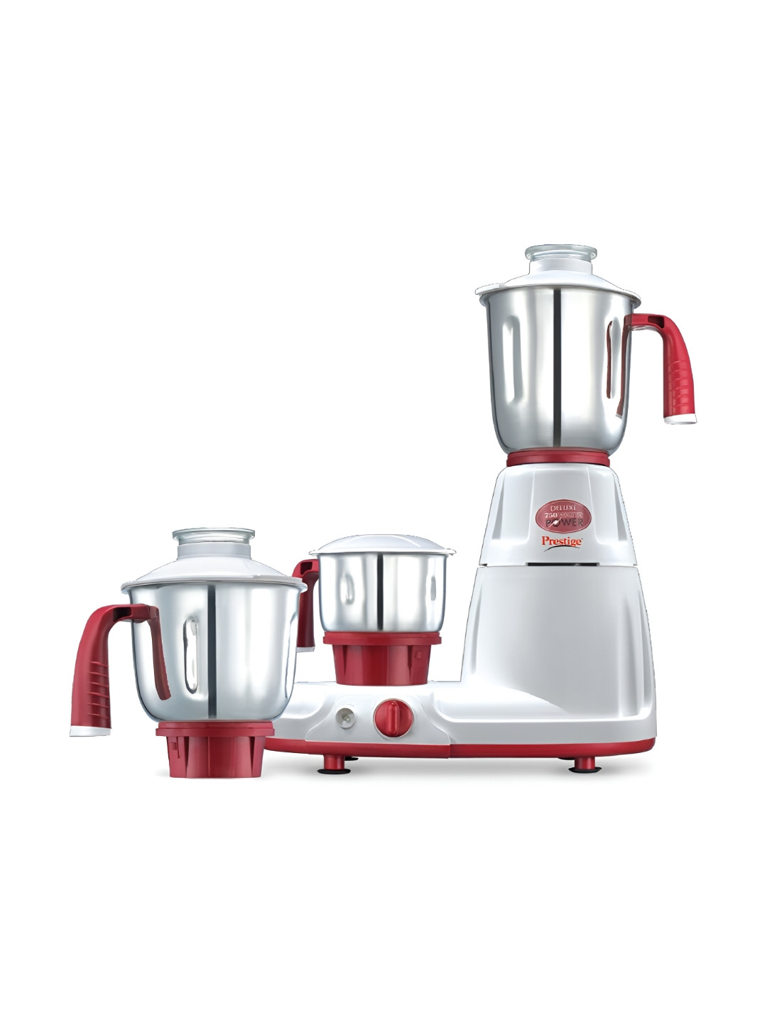 Buy Prestige Deluxe LS White & Red 750 W Mixer Grinder With 3 Jars ...