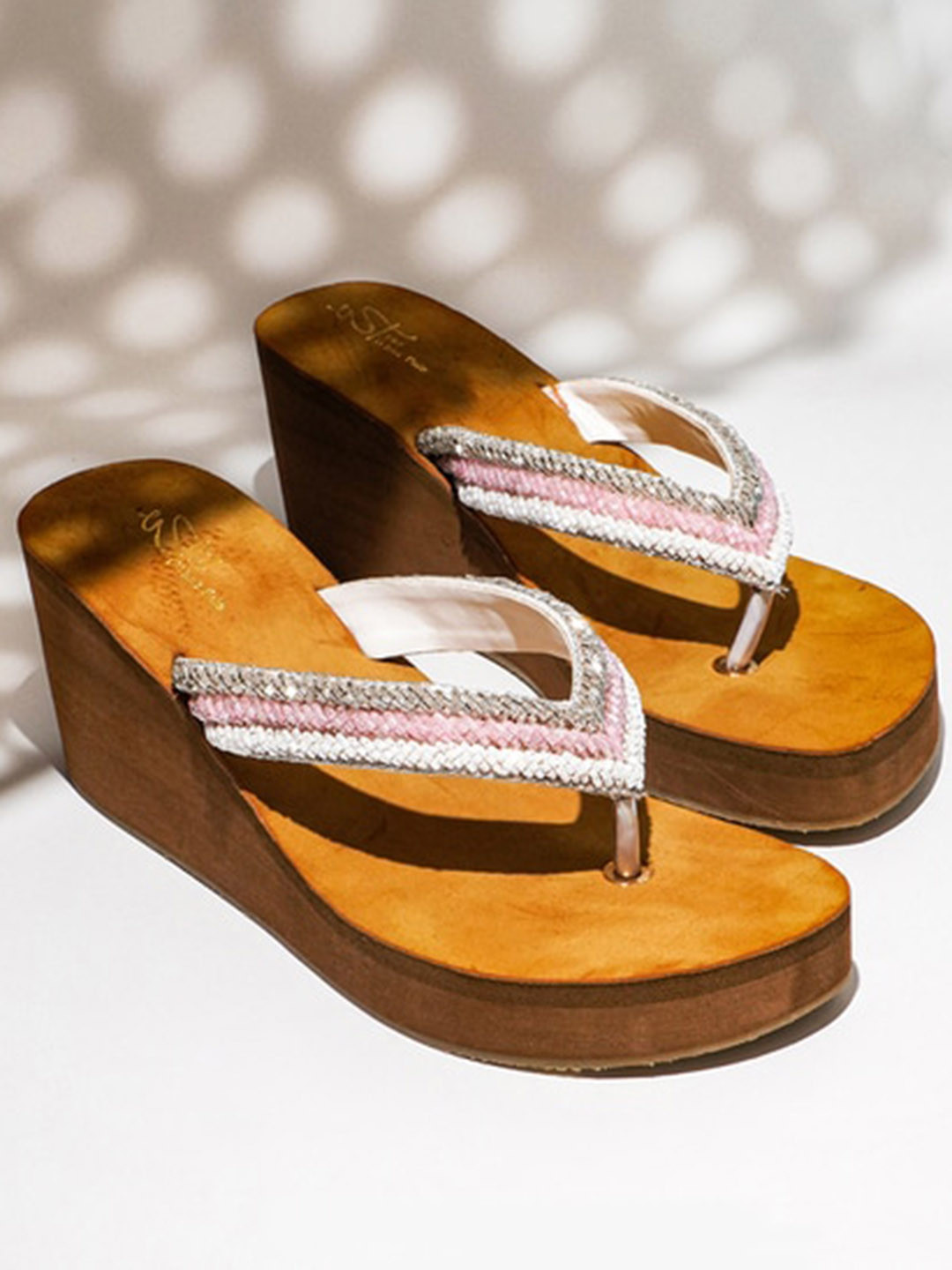 Buy THE WHITE POLE Embellished Party Wedges - Heels for Women 26501616 ...