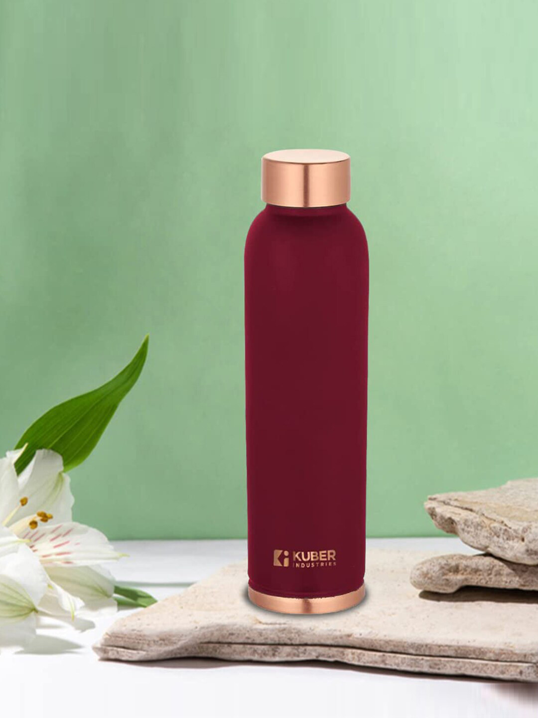 Buy Kuber Industries Maroon Water Bottle 950 Ml - Water Bottle for ...