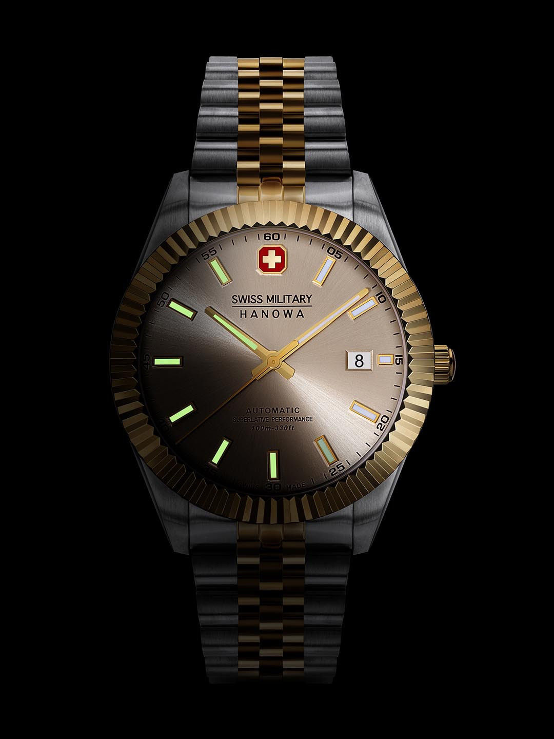 Buy SWISS MILITARY HANOWA Men Diligenter Analogue Automatic Swiss Made ...