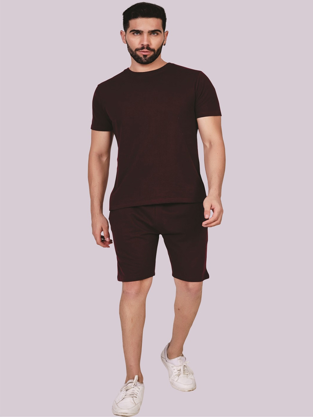 Buy Ecott Men Round Neck Pure Cotton Co Ords Set - Co Ords for Men 26515450 | Myntra