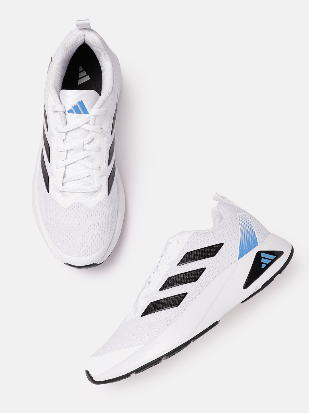 Buy ADIDAS Men Woven Design Round Toe Grip Ed Running Shoes With ...