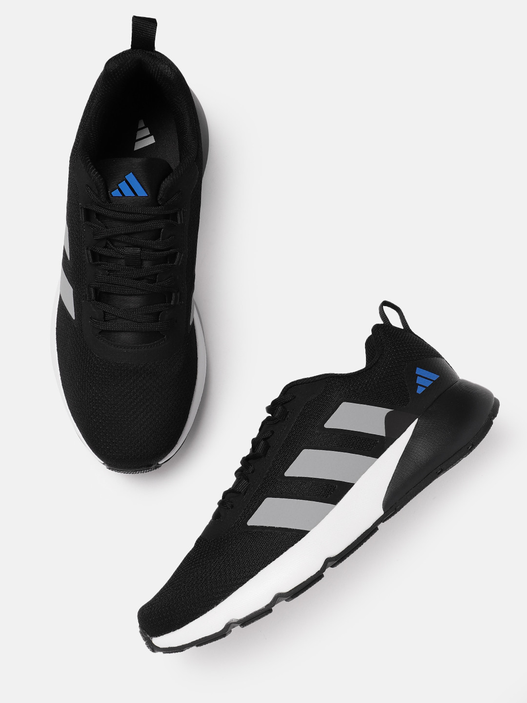 Buy ADIDAS Men Woven Design Round Toe Wisefoma Running Shoes With ...