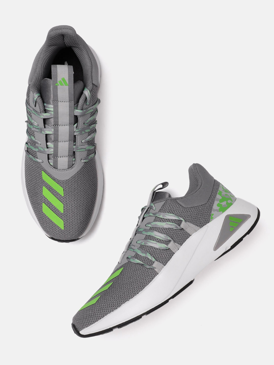 Buy ADIDAS Men Woven Design RunIN Tech Shoes - Sports Shoes for Men ...