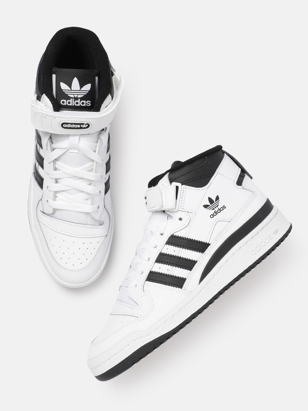 Buy ADIDAS Originals Men FORUM MID Leather Sneakers - Casual Shoes for ...