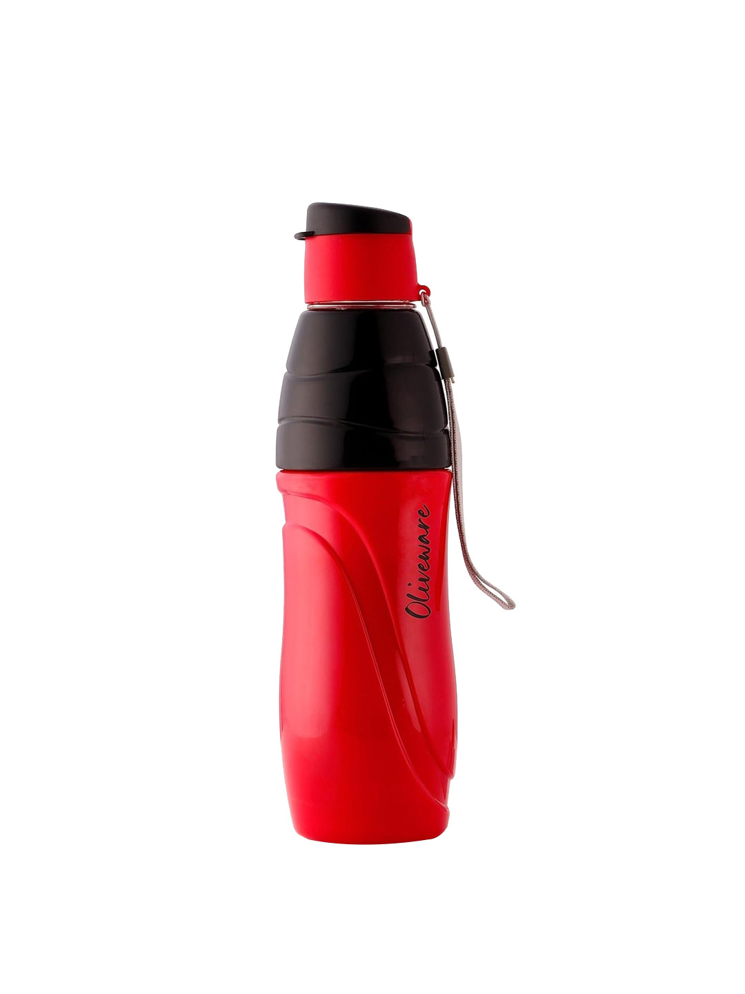 Buy SOPL OLIVEWARE Red Printed Water Bottle 500 ML - Water Bottle for ...