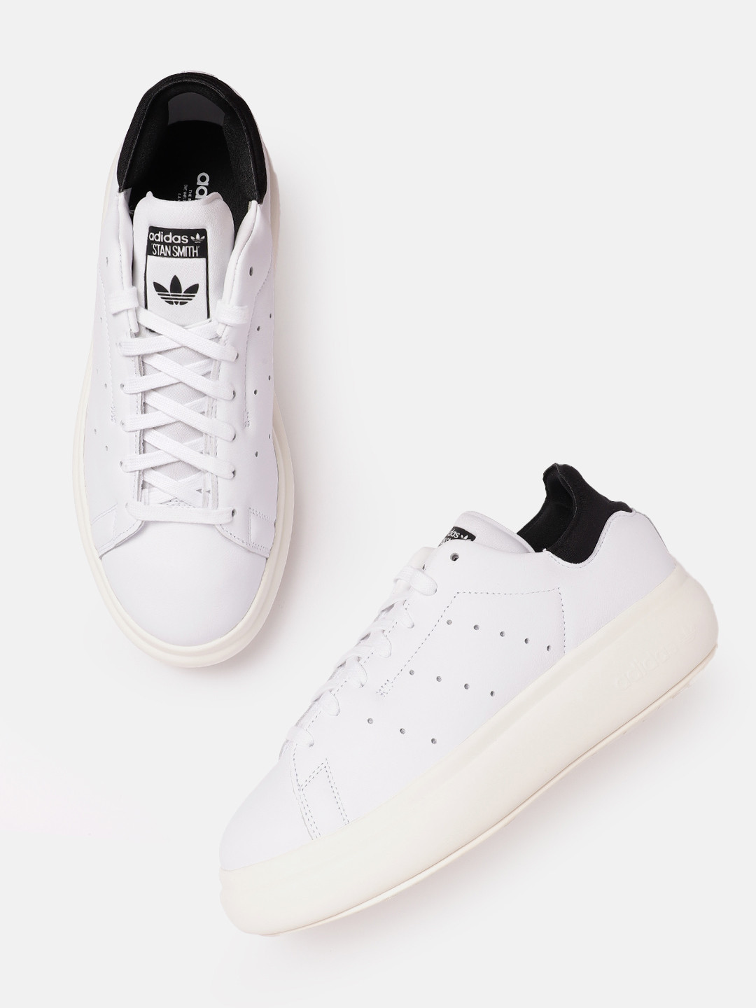 Buy ADIDAS Originals Women Perforated Detail Leather Stan Smith PF ...