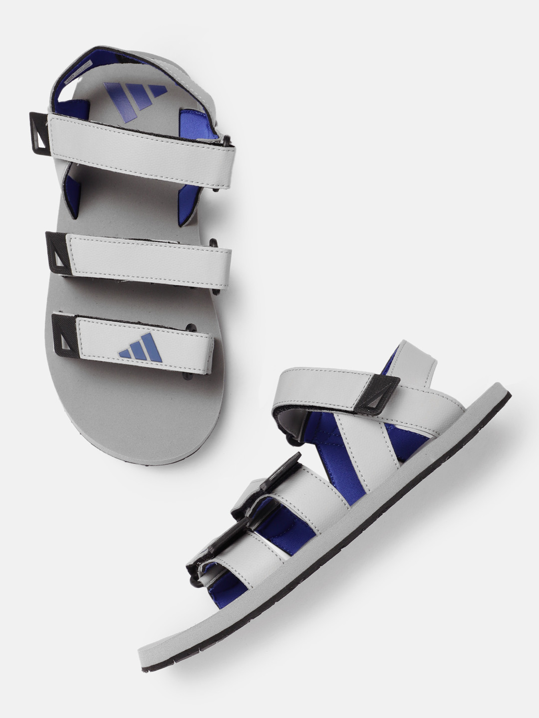 Buy ADIDAS Men Brand Logo Detail Hengat New Sports Sandals - Sandals ...