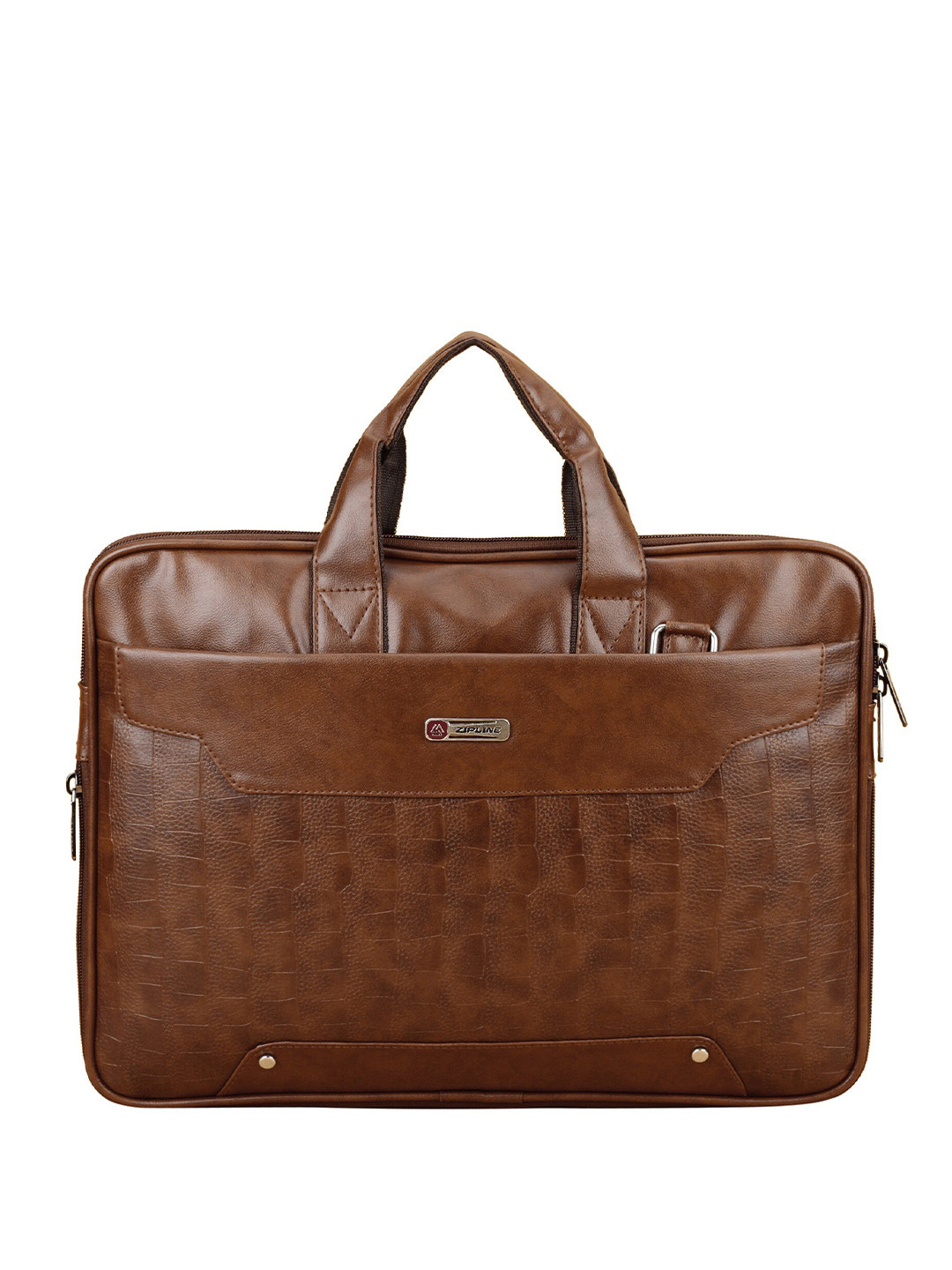 Buy ZIPLINE Unisex Textured Laptop Bag Up To 15 Inch - Laptop Bag for ...