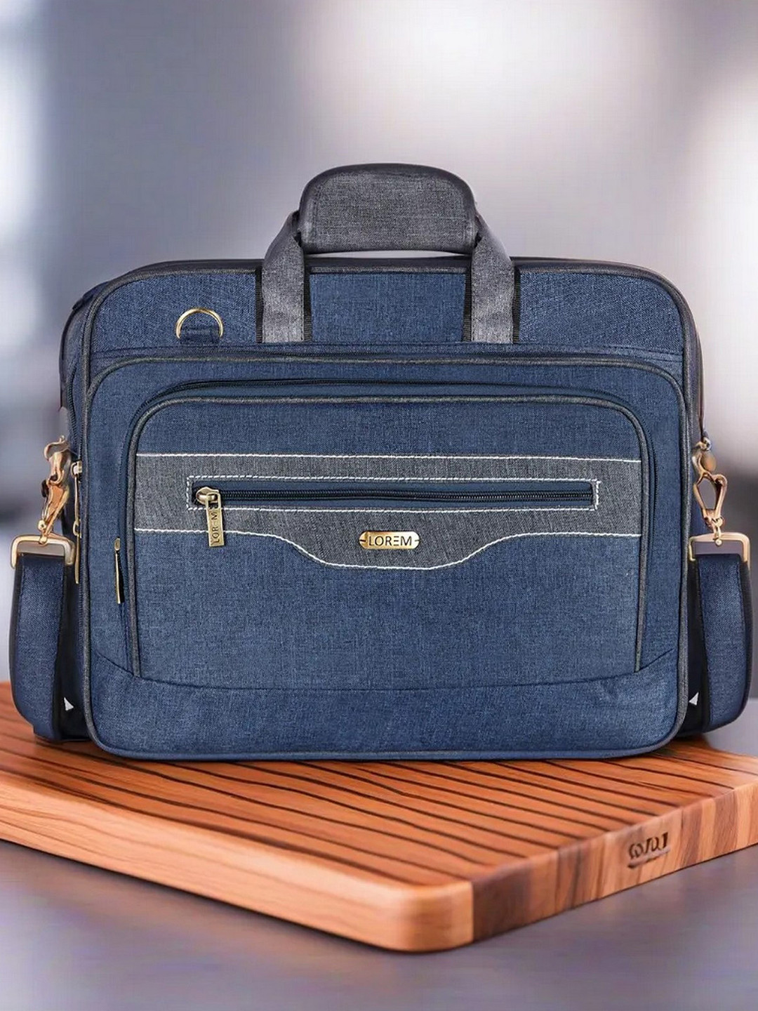 Buy LOREM Unisex Textured Laptop Bag - Laptop Bag for Unisex 26536128 ...