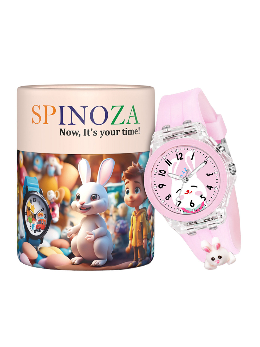 Buy WANTON Kids Cartoon Patterned Dial Analogue Multi Function Watch KD ...