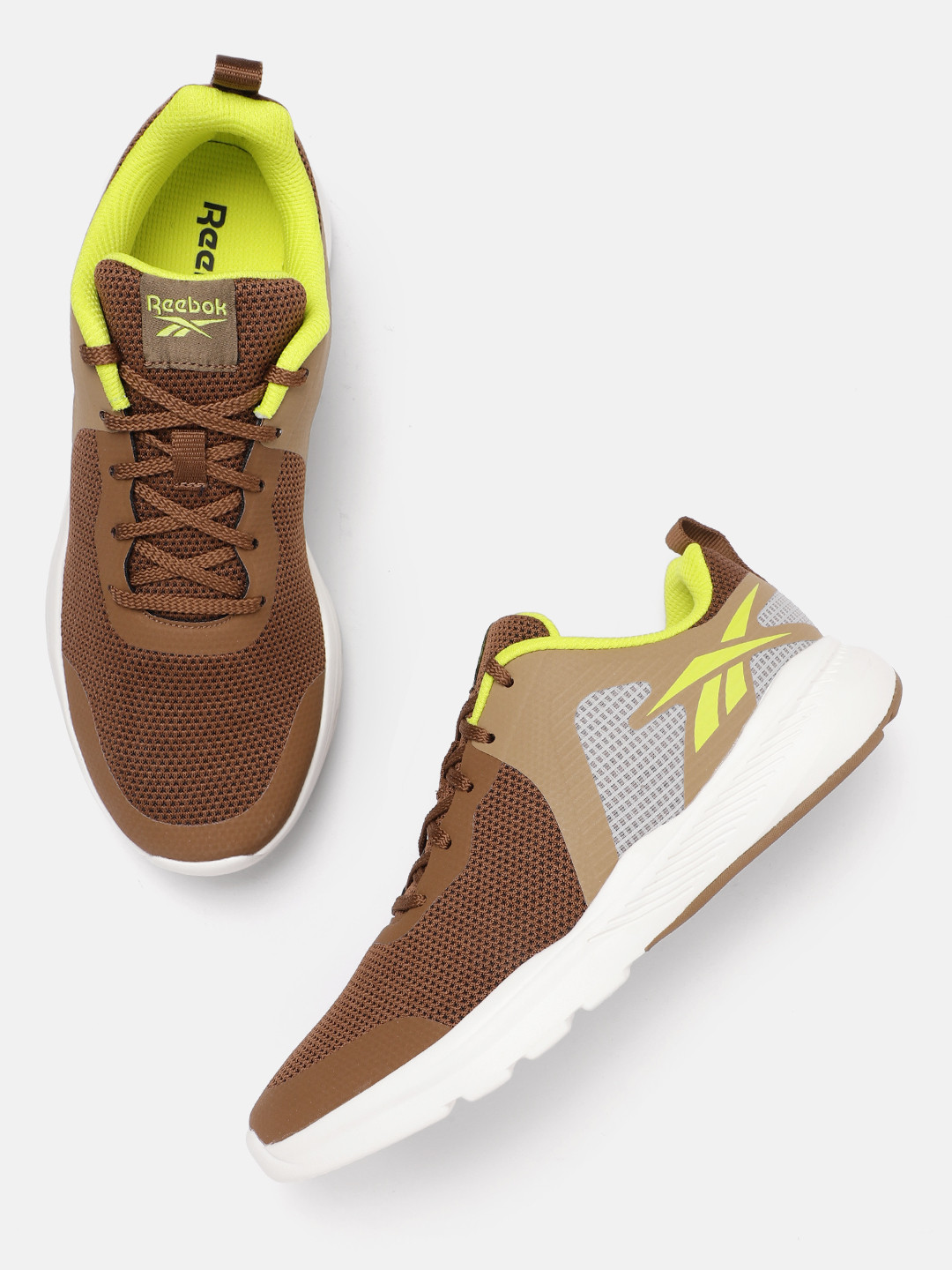 Buy Reebok Men Woven Design Crunch Runner Shoes - Sports Shoes for Men ...