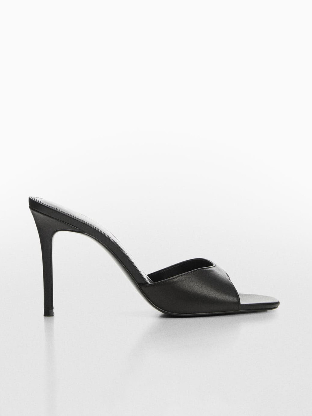Buy MANGO Leather Stiletto Heels - Heels for Women 26572894 | Myntra