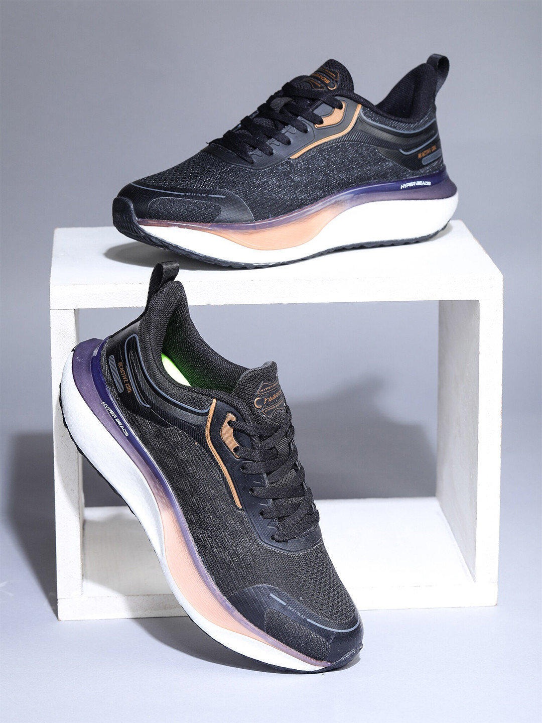 Buy ABROS Men AURUN Textured Lace Up Running Shoes - Sports Shoes for ...