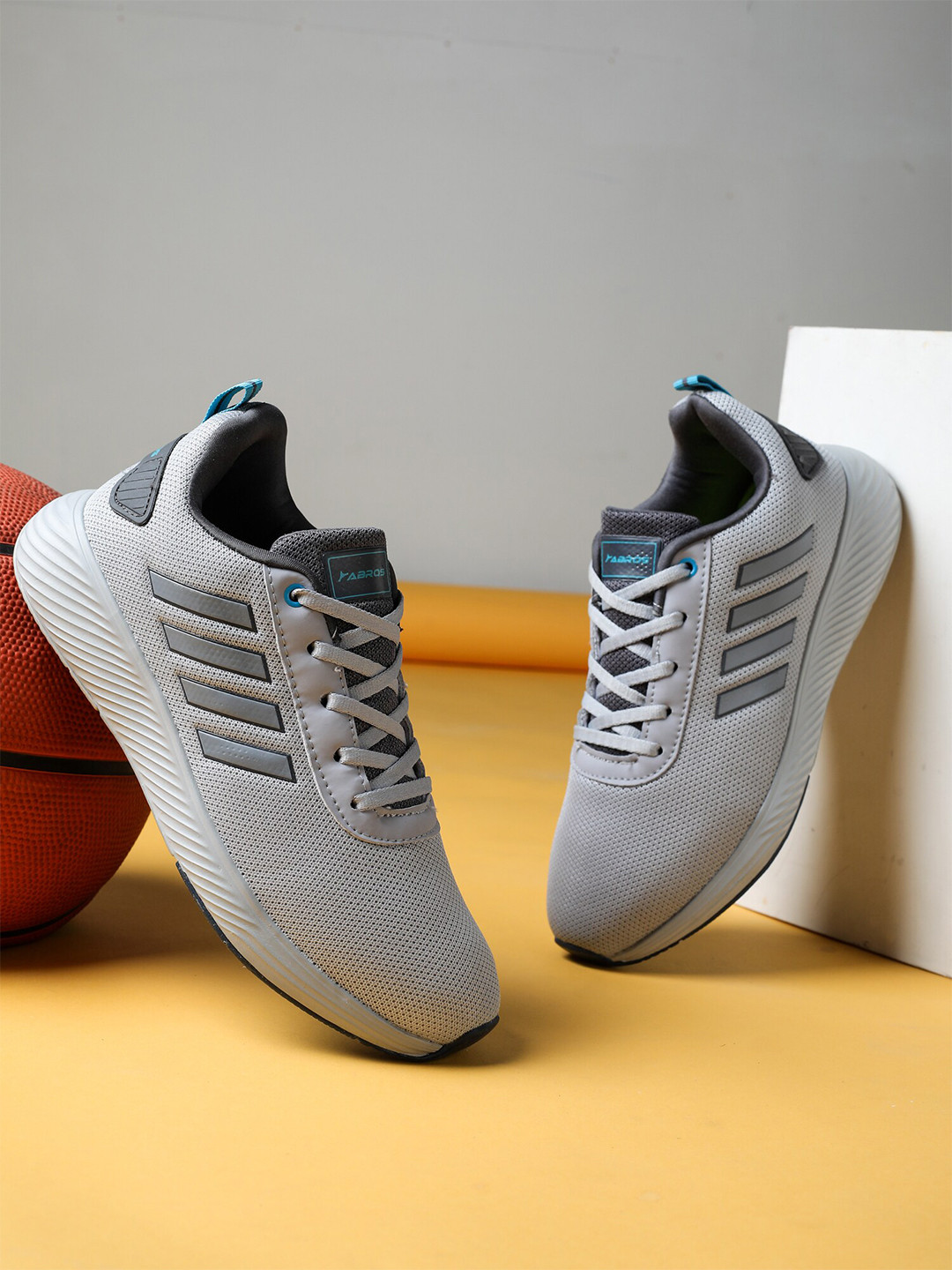 Buy ABROS Men PRIME PRO Textured Lace Up Running Shoes - Sports Shoes ...