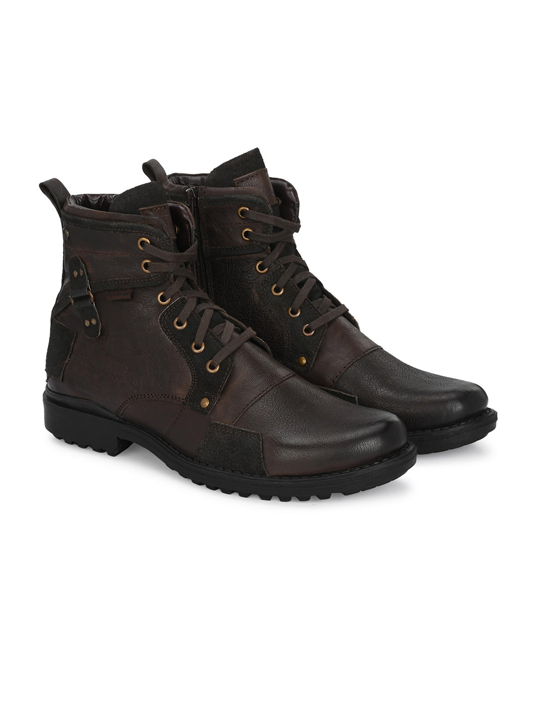 Buy Delize Men Lace Up Regular Boots - Boots for Men 26573980 | Myntra