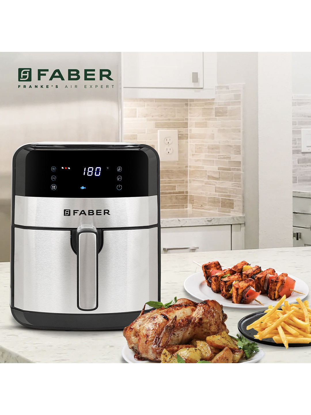 Buy FABER FAF Black Air Fryer 1750 W - Air Fryer for Unisex 26581238 ...