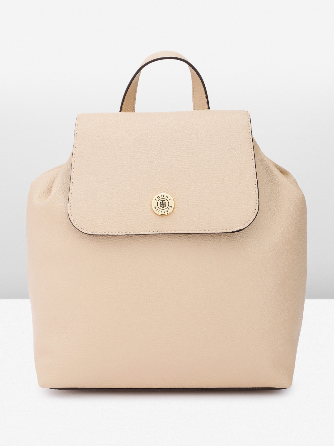 Buy Tommy Hilfiger Women Textured Medium Sized Backpack - Backpacks for ...