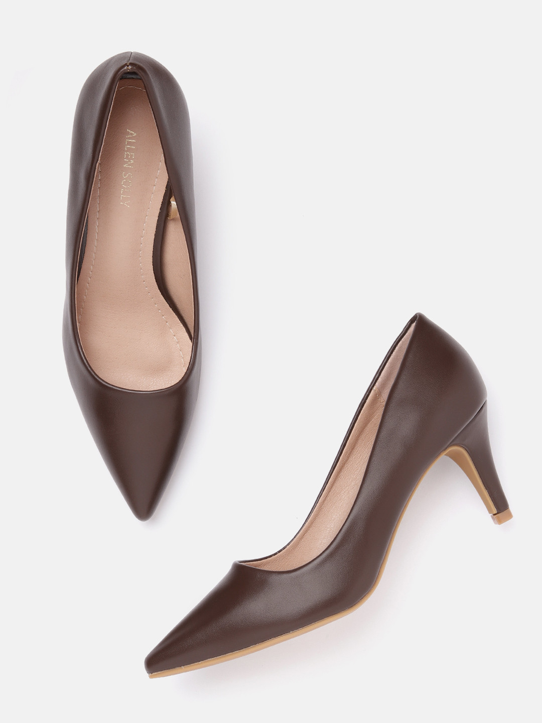 Buy Allen Solly Pointed Toe Slim Heel Pumps - Heels for Women 26584434 ...