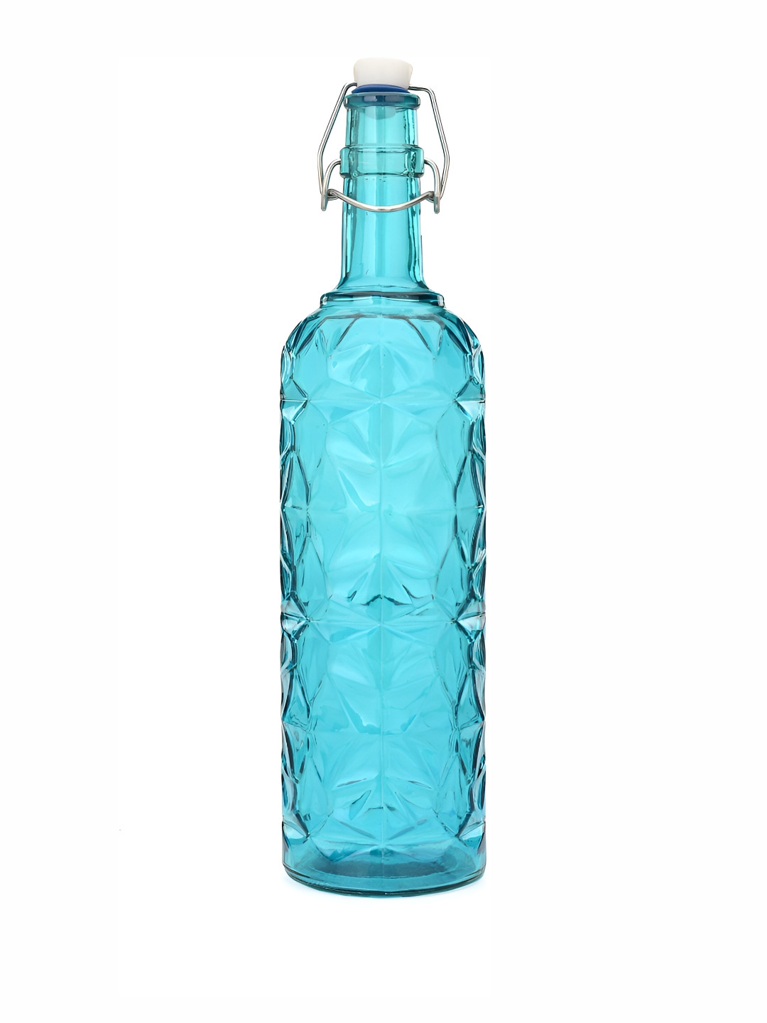 Buy Afast Blue Glass Water Bottle 1 L - Water Bottle for Unisex ...