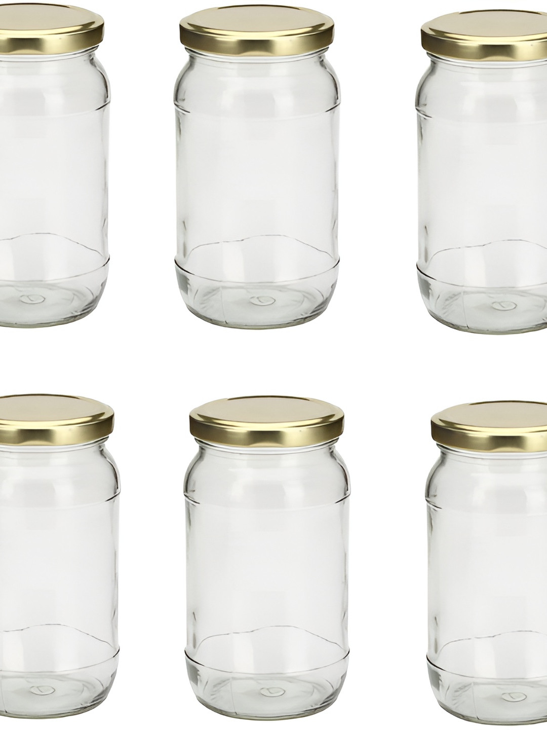 Buy Afast Transparent 10 Pieces Glass Dishwasher Safe Jar Bottle ...