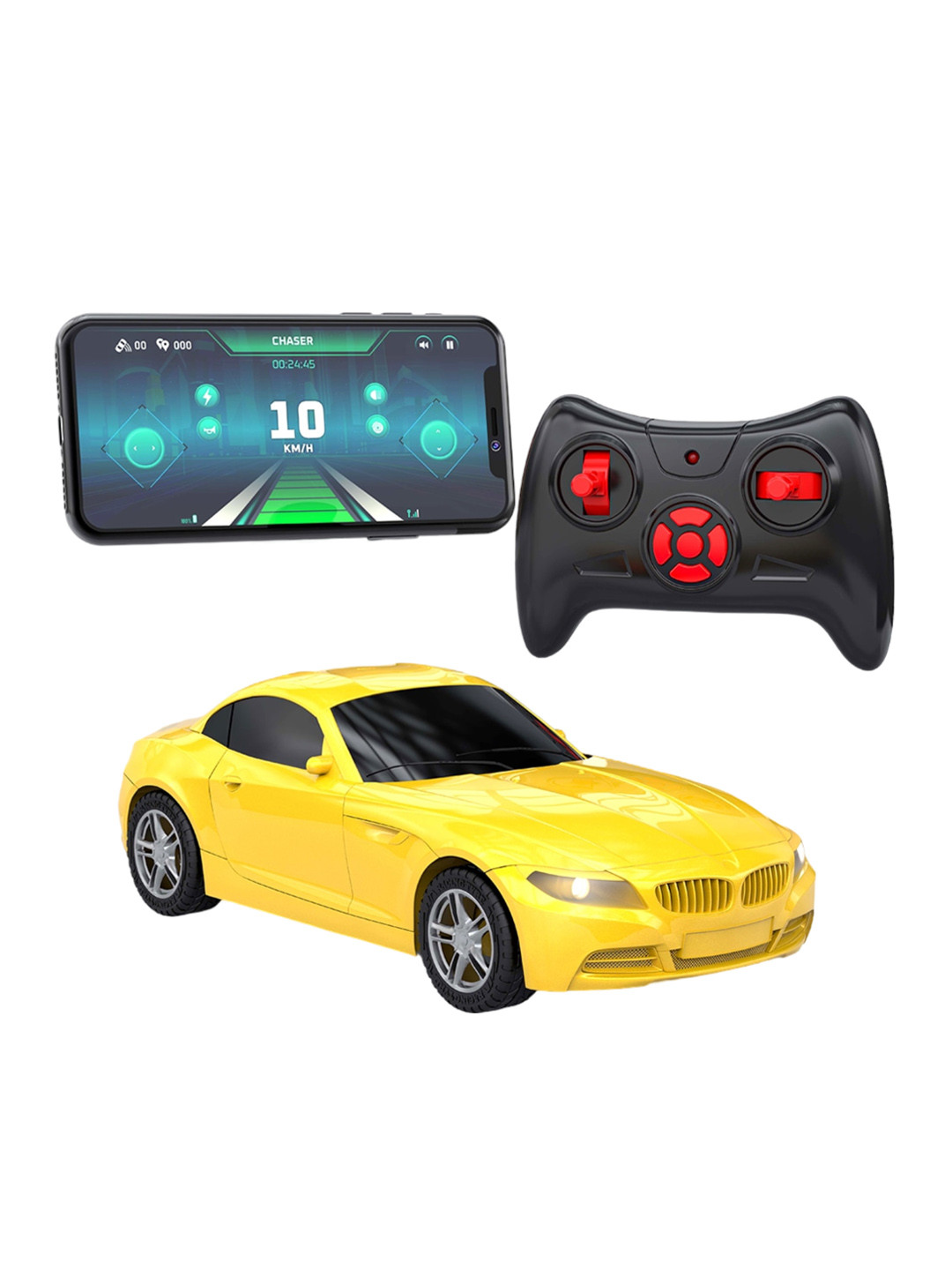 Buy Mirana Kids Chaser Model B App & Remote Controlled Toy Car - Toy ...