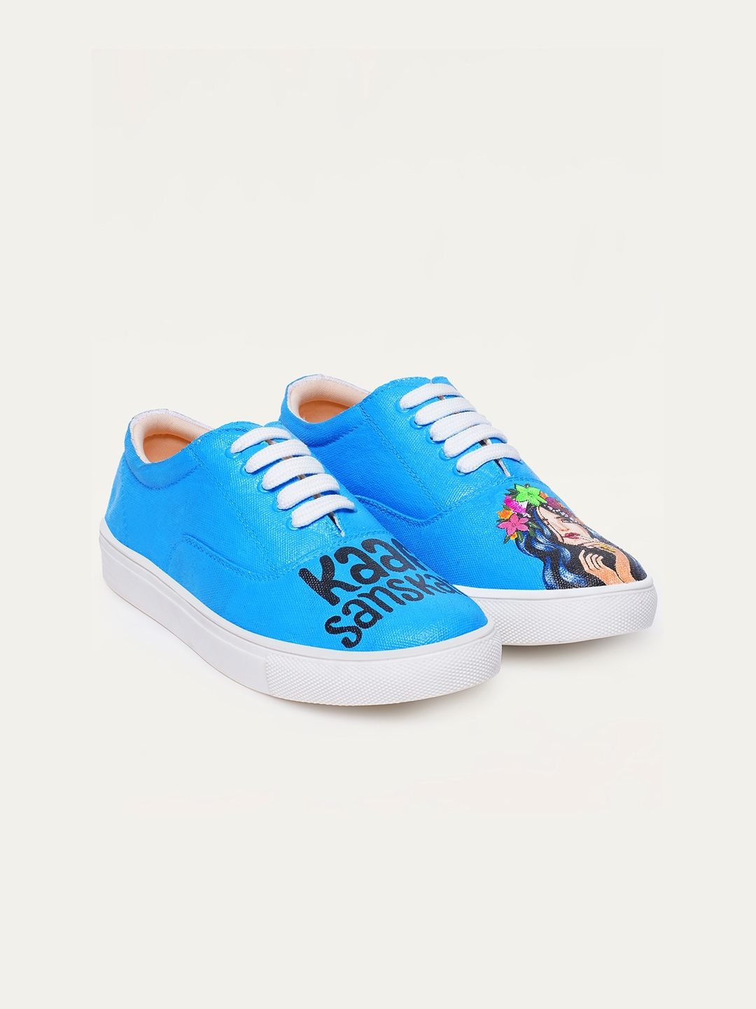 Buy The Quirky Naari Women Printed Lace Up Sneakers Casual Shoes For Women 26638082 Myntra