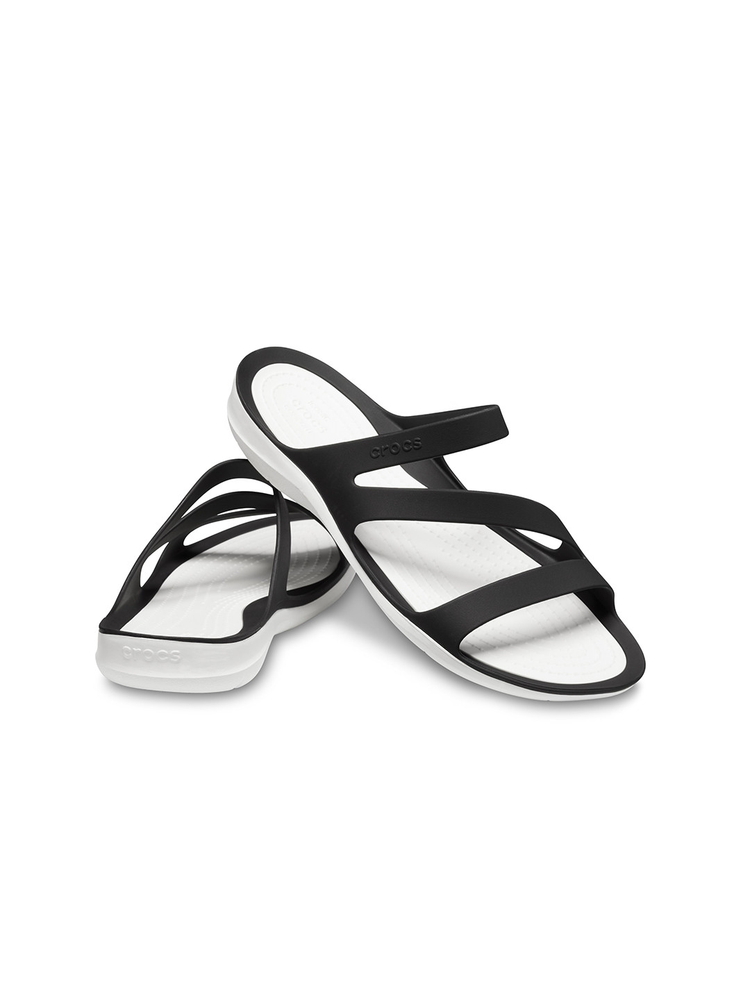 Buy Crocs Strappy Open Toe Flats - Flats for Women 26641676 | Myntra