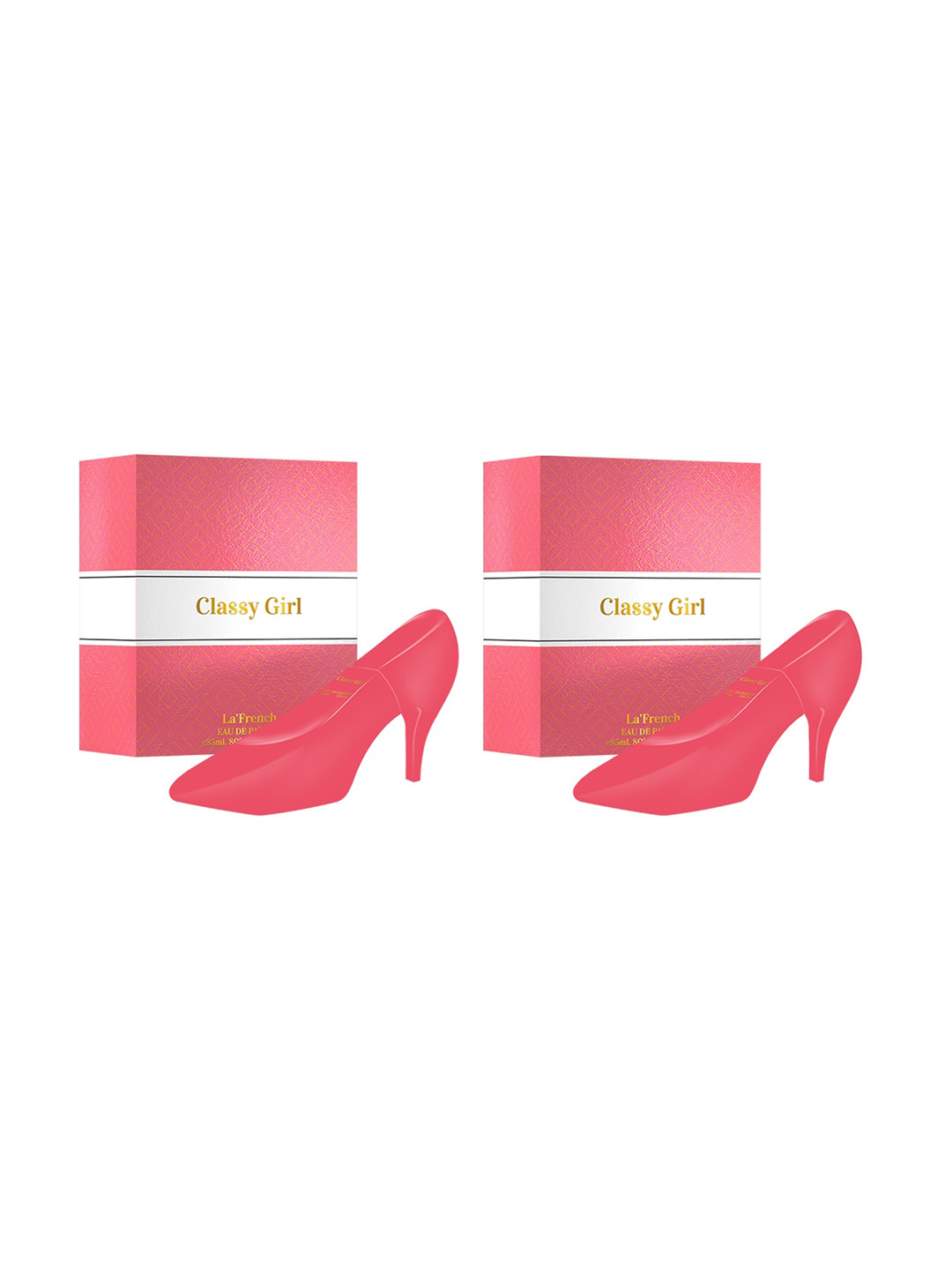 Buy La French Women Set Of 2 Classy Girl Long Lasting Eau De Parfum 85 ...