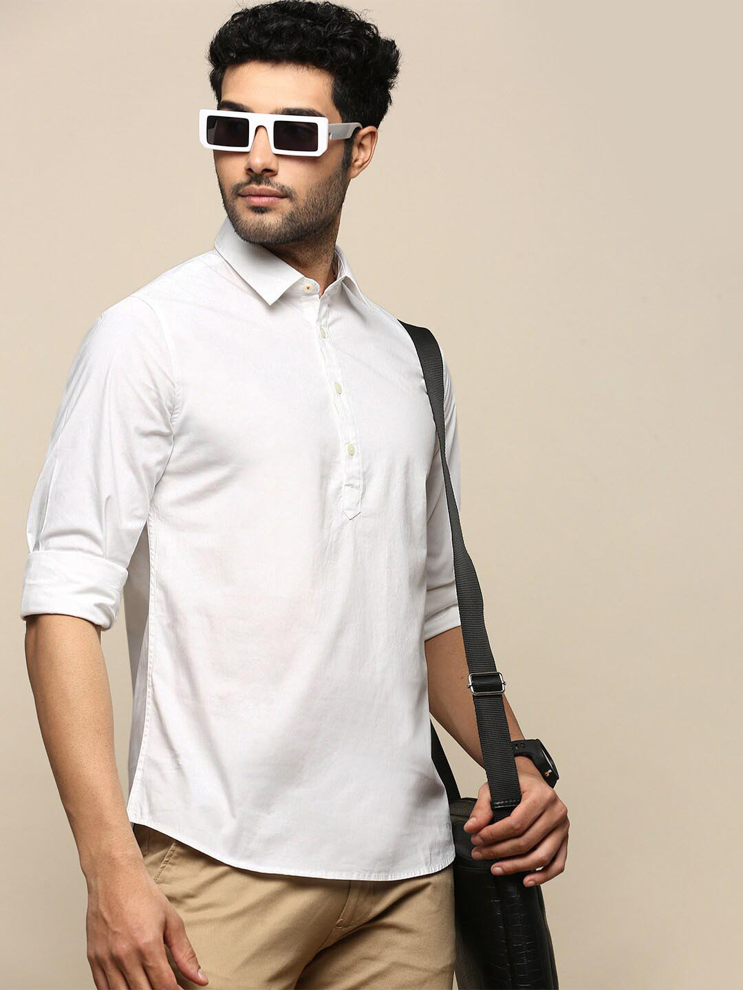 Buy INVICTUS Sport Slim Fit Cotton Casual Shirt - Shirts for Men ...