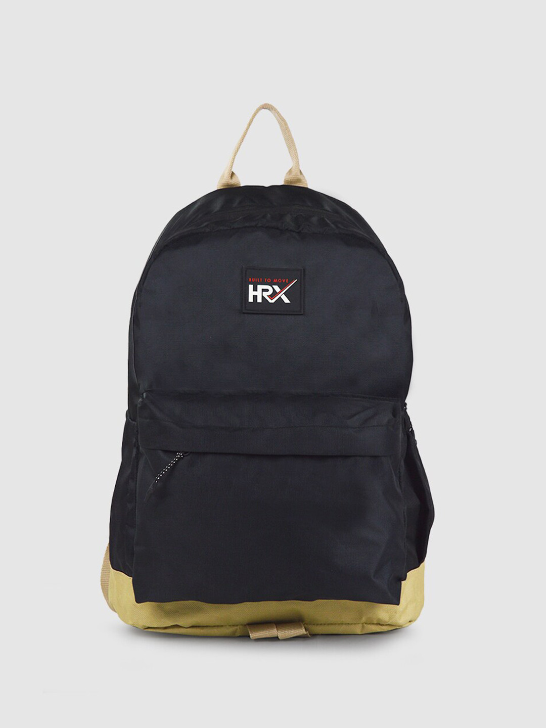 Buy HRX By Hrithik Roshan Unisex Black Medium Backpack - Backpacks for ...