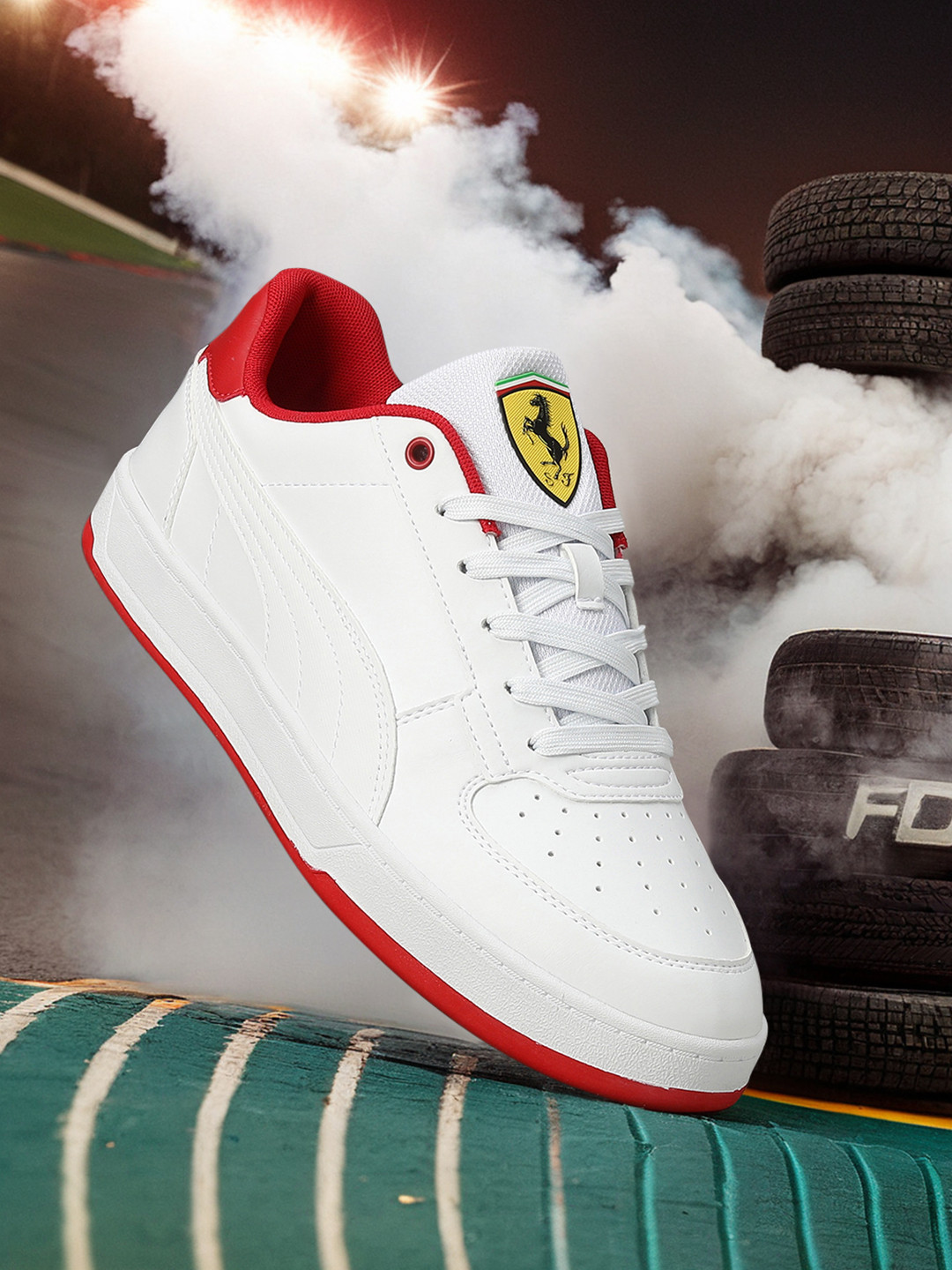 Buy PUMA Motorsport Unisex Perforated Scuderia Ferrari Caven 2.0 ...