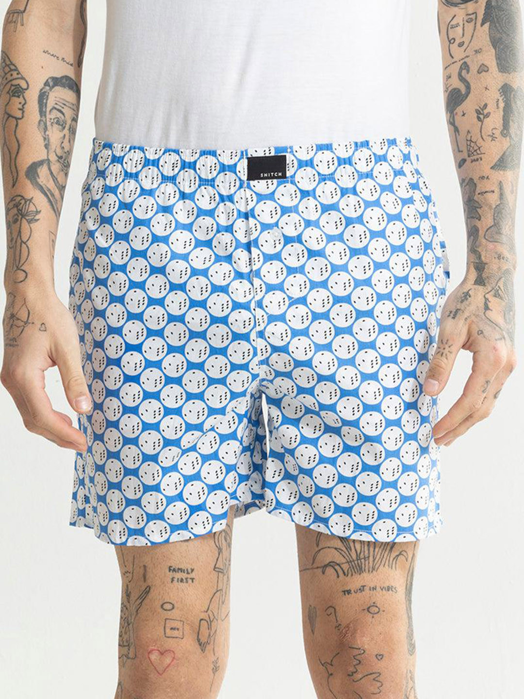 Buy Snitch Men Printed Cotton Boxers - Boxers for Men 26687342 | Myntra