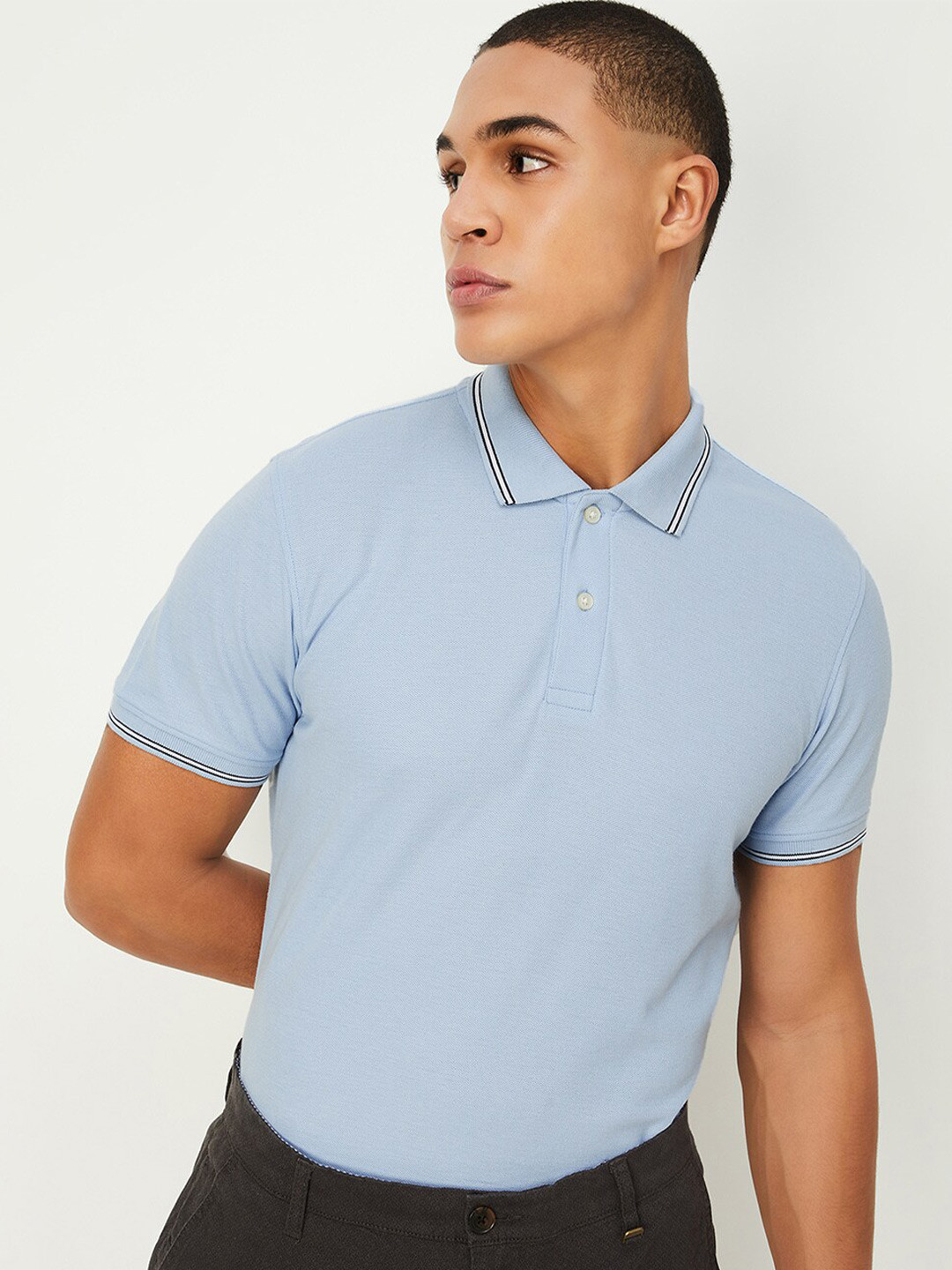 Buy Max Polo Collar Short Sleeves T Shirt - Tshirts for Men 26699862 ...