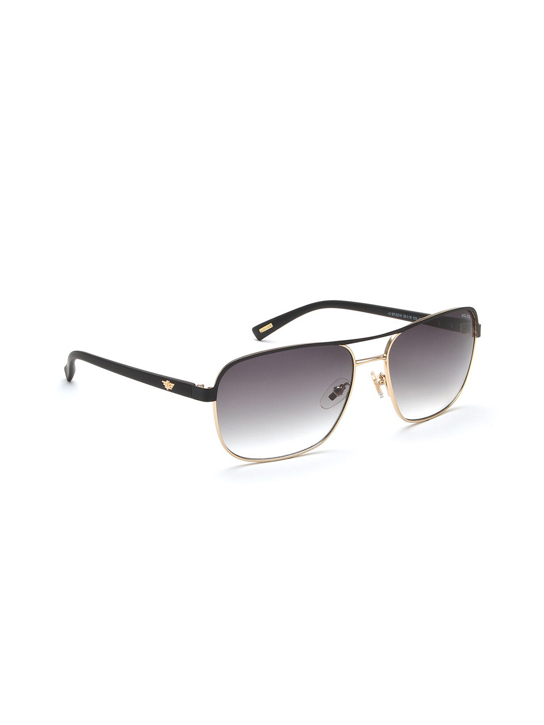 Buy Police Men Aviator Sunglasses With UV Protected Lens SPLE51K59305SG ...