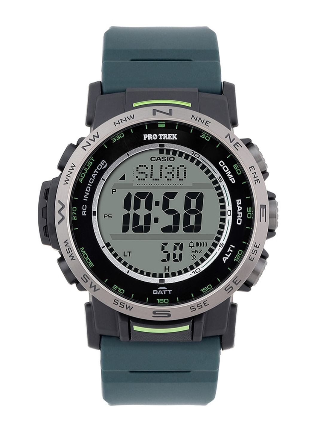 Buy CASIO Protrek Men Digital Chronograph Solar Powered Watch SL114 ...
