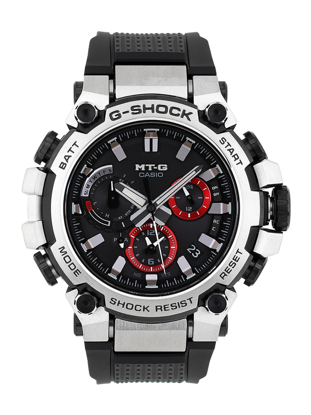 Buy CASIO Men Cuff Straps Analogue Chronograph Solar Powered Watch ...