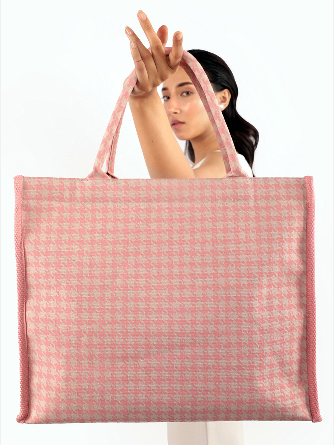 Buy Earthbags Women Oversized Madison Box Tote Bag - Handbags for Women ...