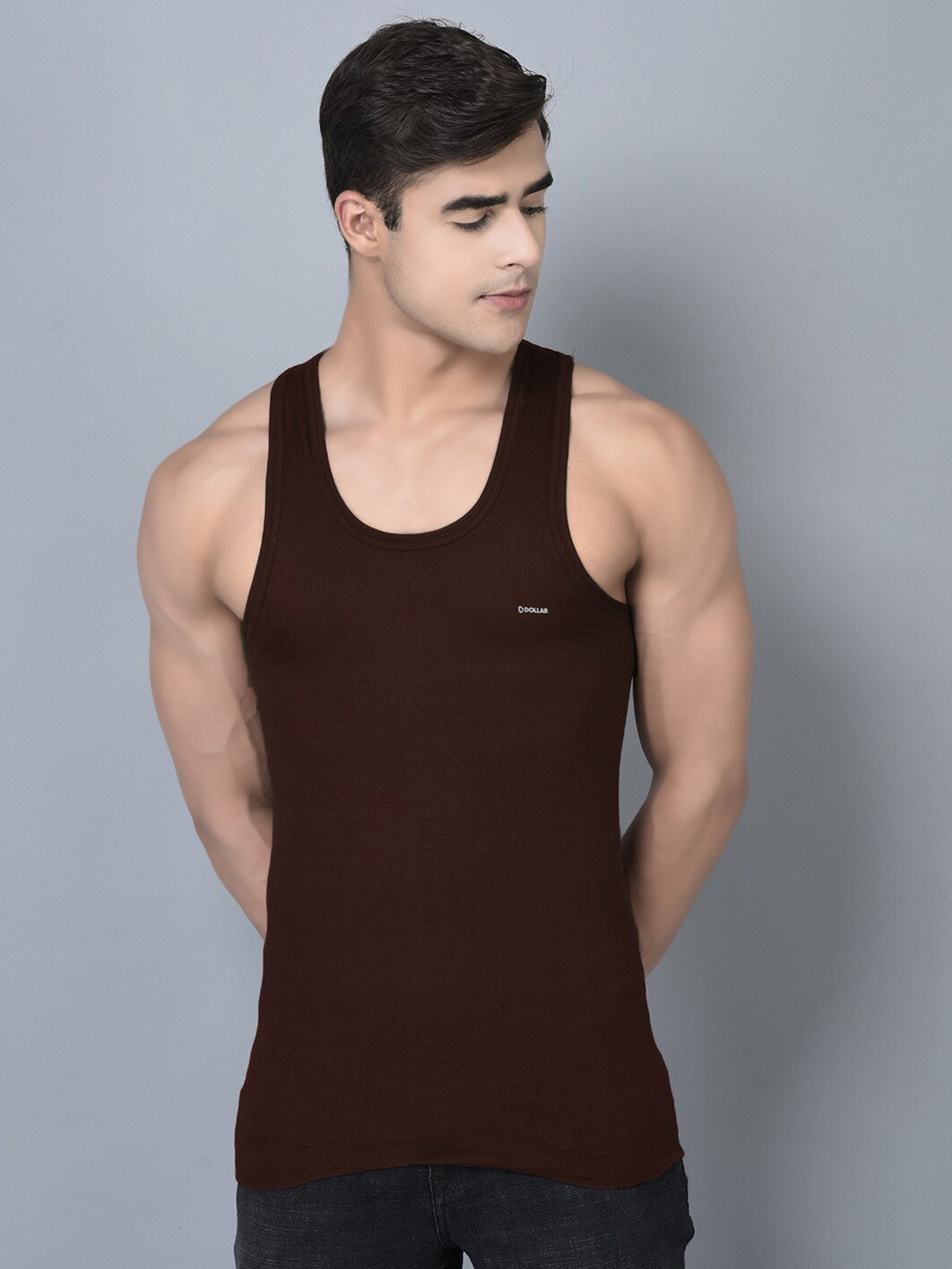 Buy Dollar Bigboss Cotton Shrinkless Vest - Innerwear Vests for Men ...