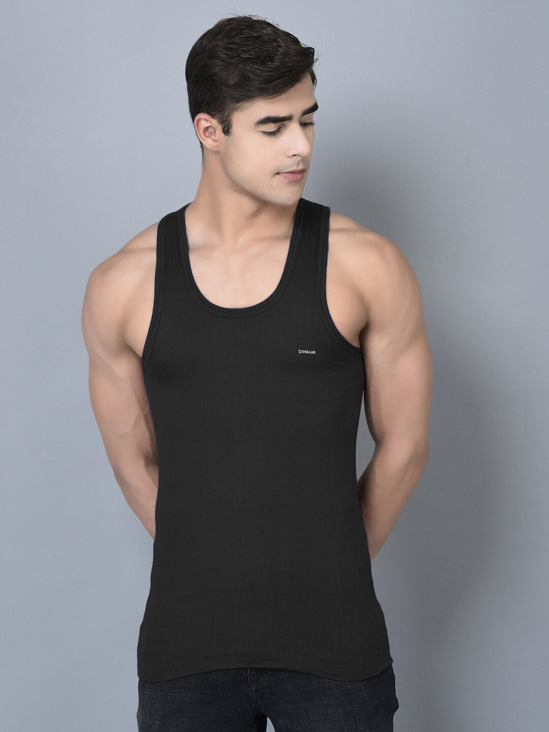 Buy Dollar Bigboss Assorted Combed Cotton Shrinkless Innerwear Vest ...