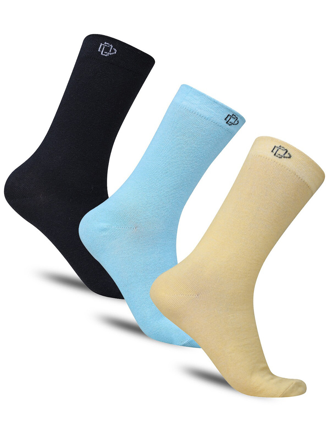 Buy Dollar Socks Women Pack Of 3 Cotton Calf Length Socks - Socks for ...