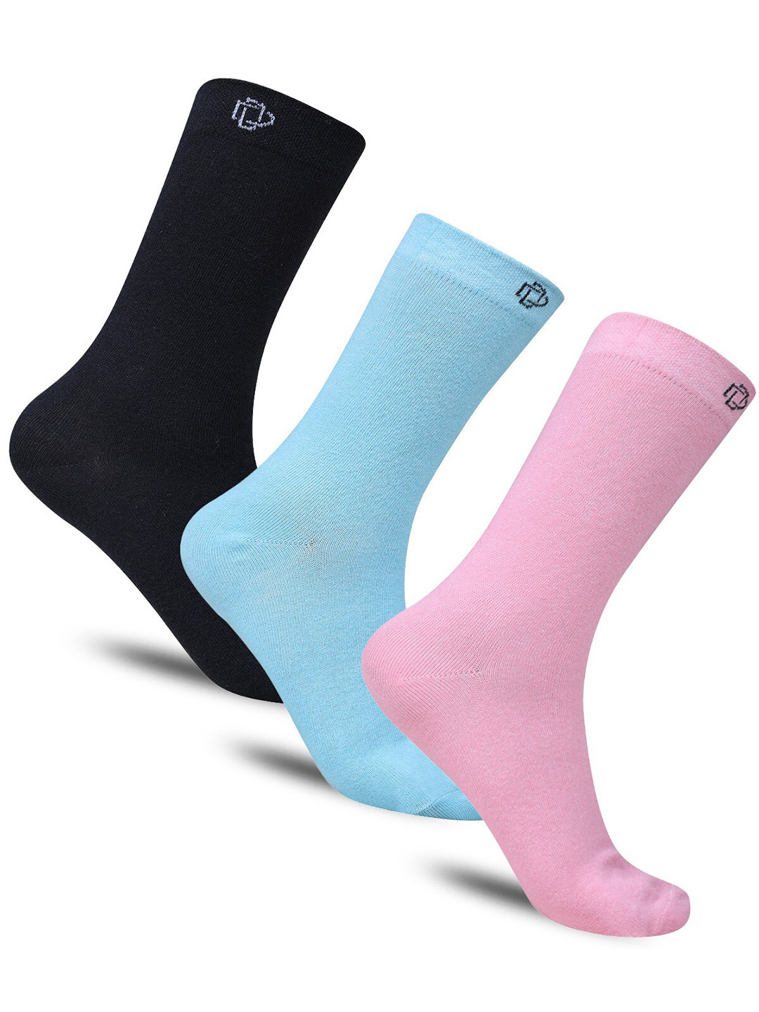 Buy Dollar Socks Women Pack Of 3 Cotton Calf Length Socks - Socks for ...