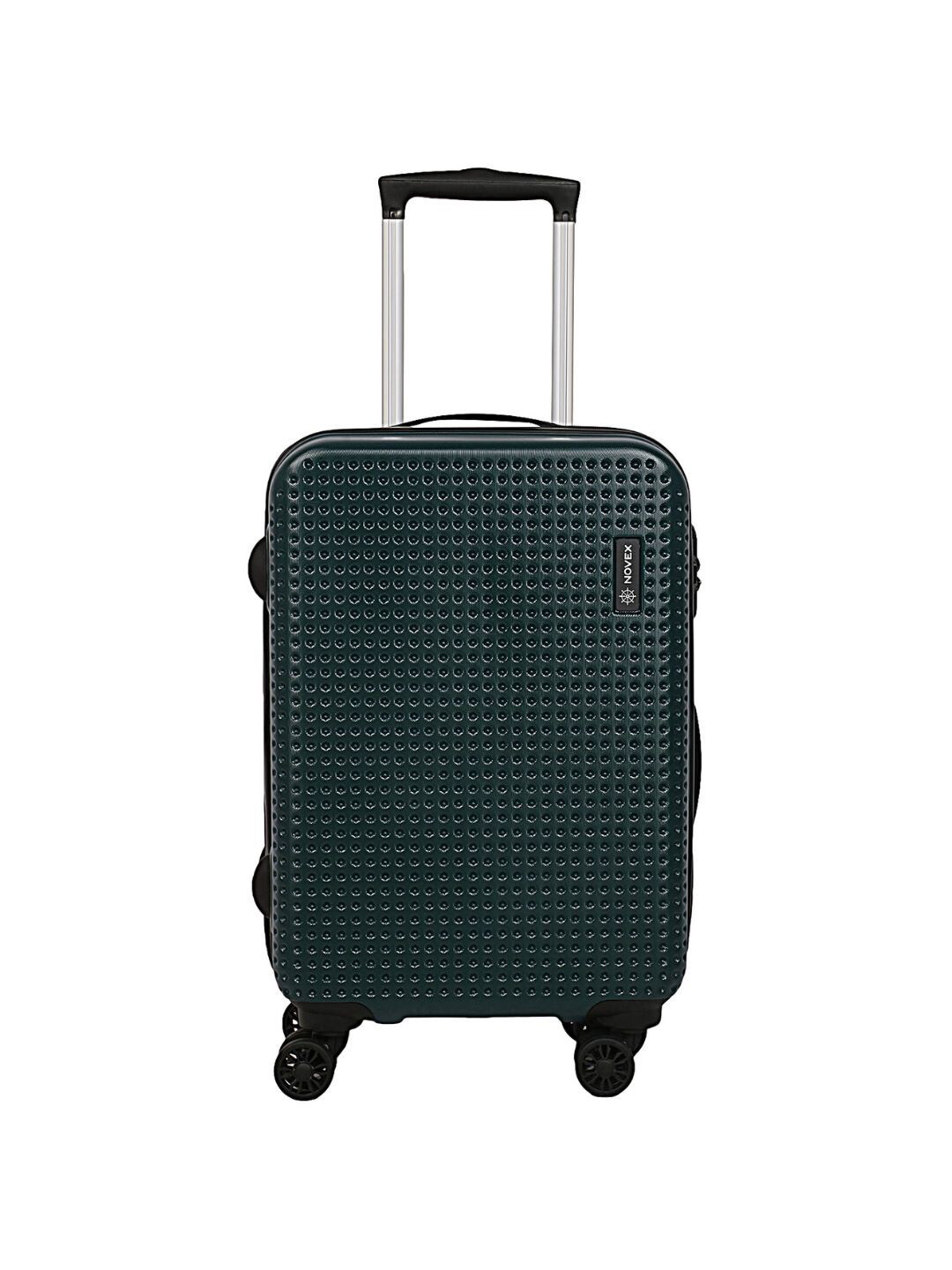 Buy NOVEX Textured Hard Sided Lightweight Medium Suitcase - Trolley Bag ...
