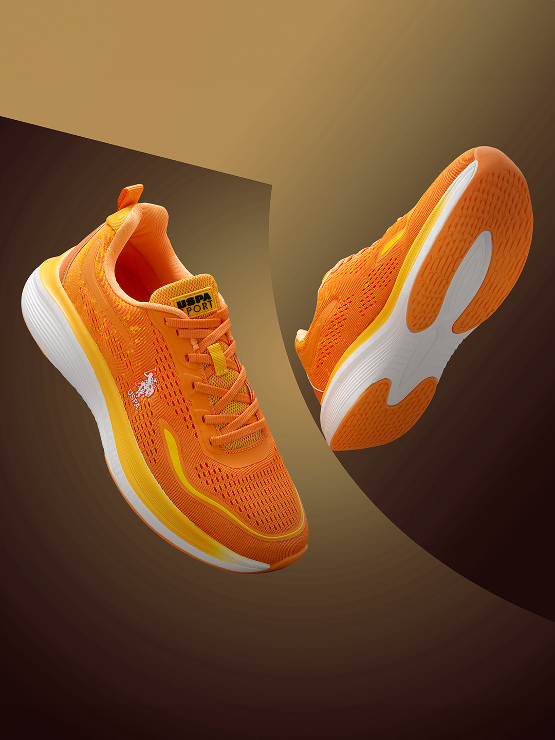 Buy U.S. Polo Assn. Men ALVIN Textured Lace Up Sneakers - Casual Shoes ...