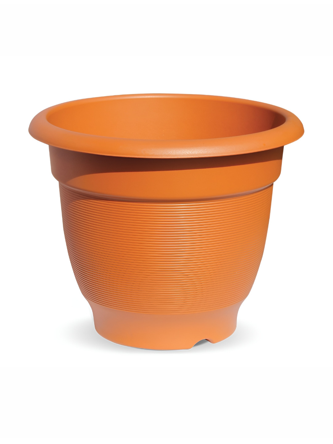 Buy Milton Terracotta Brown 1 Piece Blossom Mate 4 Plastic Pot ...