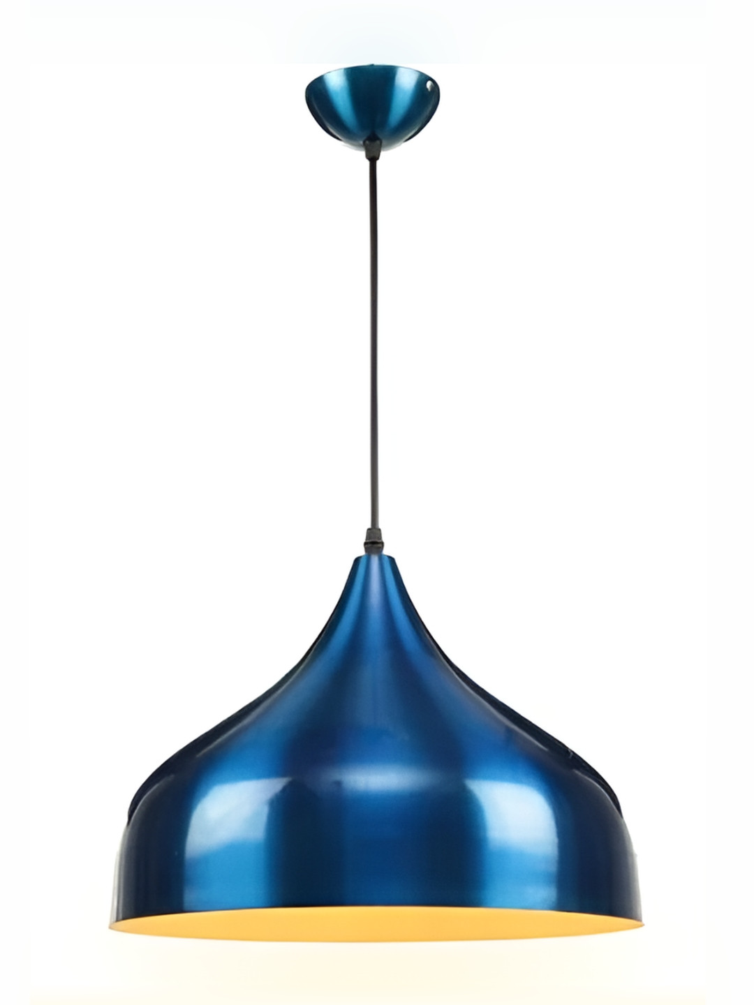 Buy Areezo Blue Abstract Shaped Metal Ceiling Lamp - Ceiling Lamps for ...